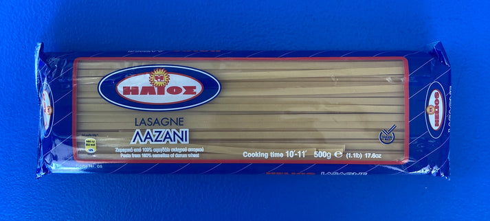 Helios Lasagne / Lazani pasta (08) (500g) – Meraki Deli Cafe